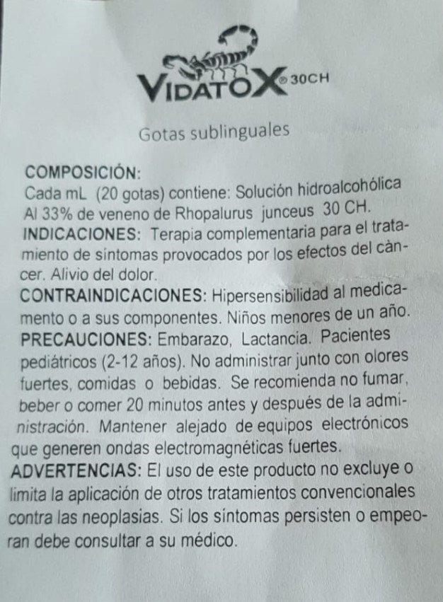 Vidatox 30 CH – Natural Stemcell